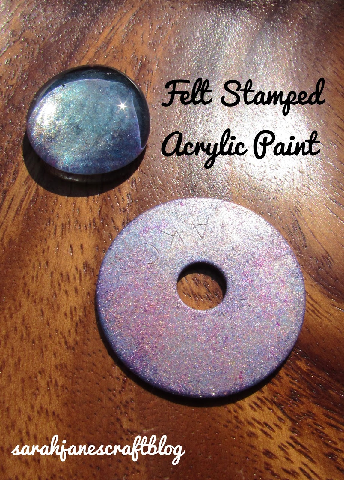 Using a Felt Applicator to Apply Acrylic Paint Experiment