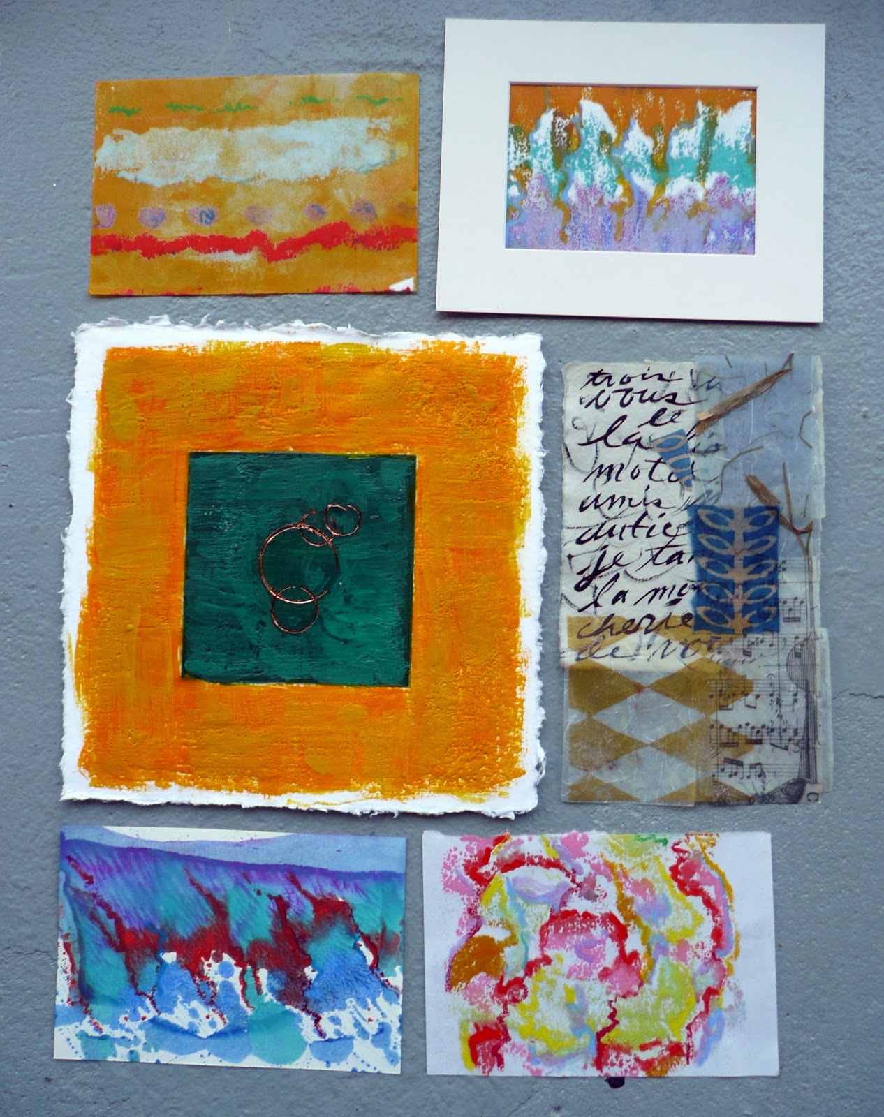 Art Book Bug Diary: Love for Encaustic Wax Painting on Paper