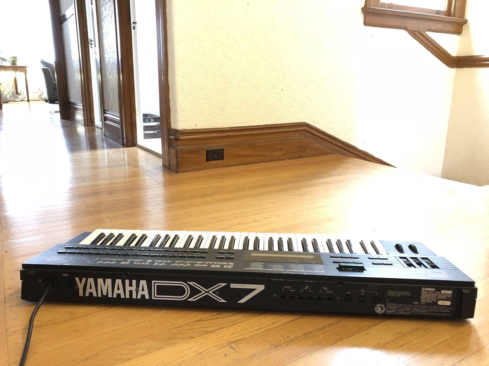 MATRIXSYNTH: Yamaha DX7 II FD 61 Key Synth Velocity Aftertouch RM ...