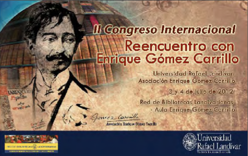 Los Buc Buc: II Congreso dedicado a Gómez Carrillo