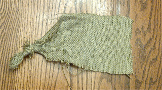 The Domestic Fairy Tale Princess: A Burlap Rosette Wreath Tutorial