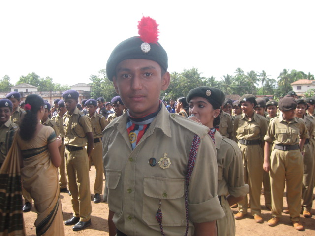 GOVT.HIGHER SECONDARY SCHOOL CHAYOTH: NCC