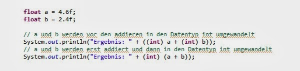 M-XPro: Einfache Datentypen in Java