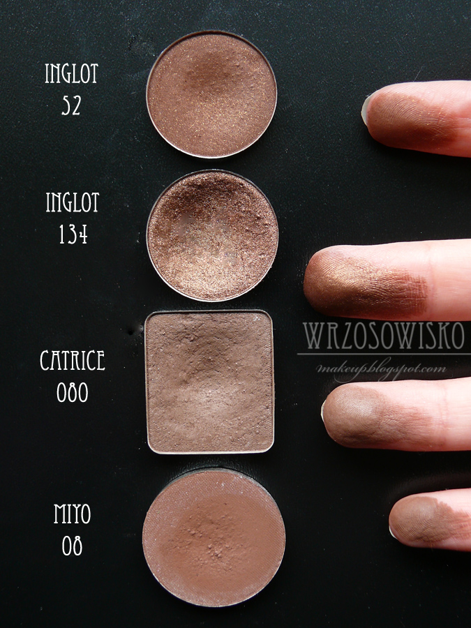 Wrzosowisko- MakeUp Blog: Moja "kolekcja" cieni do powiek + swatche