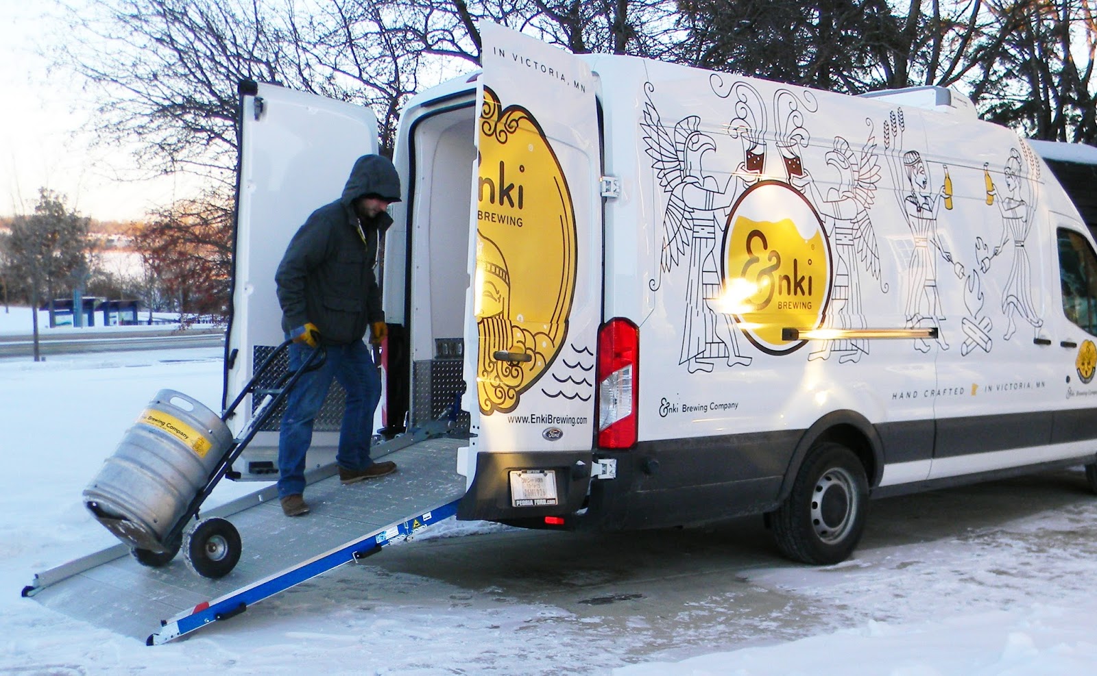 Commercial Truck Success Blog: ENKI Brewing Chooses Ford Transit Van ...