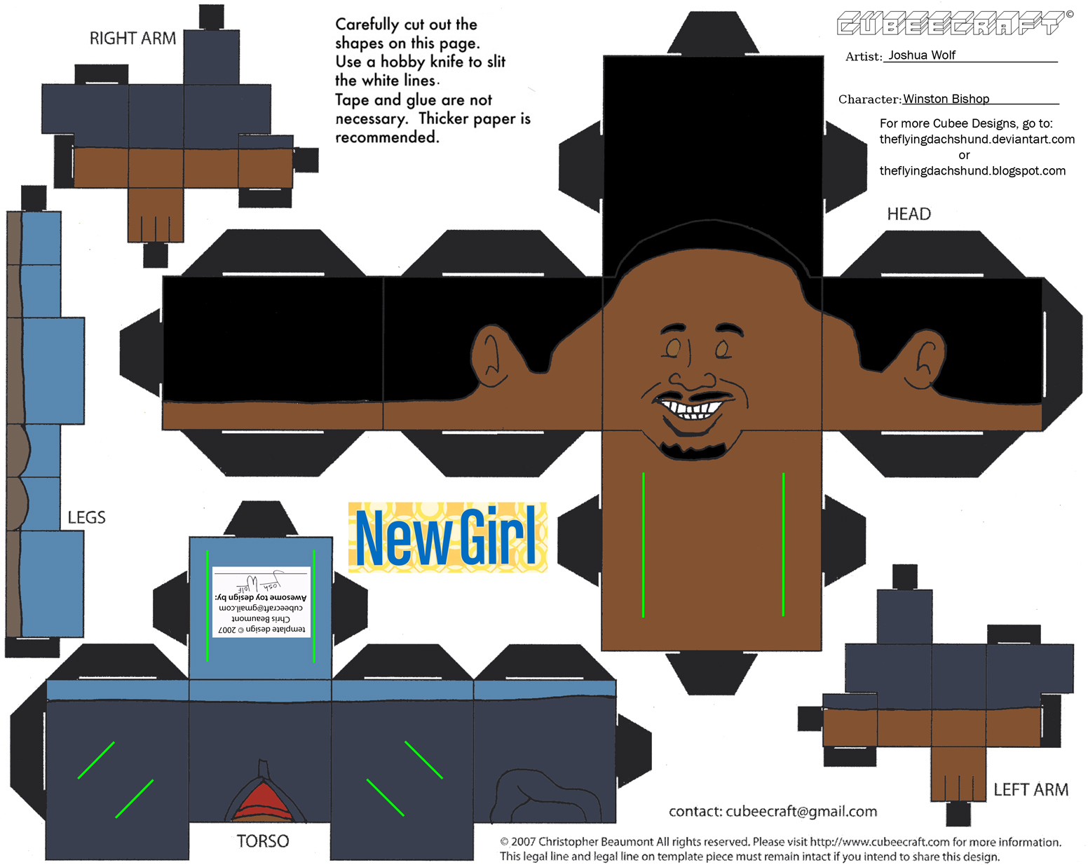 De cubeecraft y algo más: Cubeecraft - New Girl