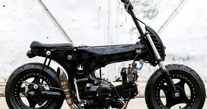 Custom Honda C90 This is Cool Flat - LAPAK MOBIL DAN MOTOR BEKAS
