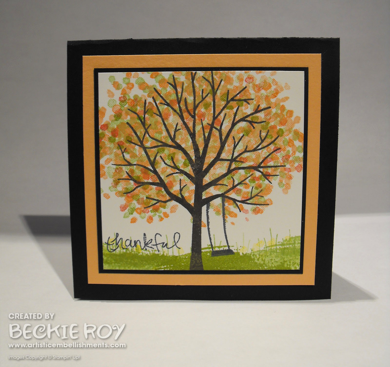 Artistic Embellishments: Sheltering Tree: Cards for All Seasons
