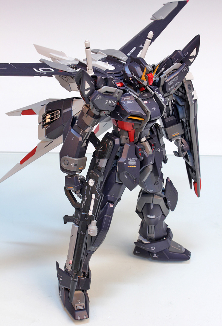 Black Gundam Model at Kaitlyn Guest blog