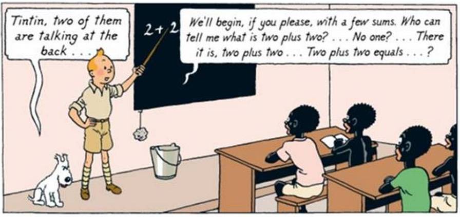 Diversity is beautiful: Tintin in the Congo