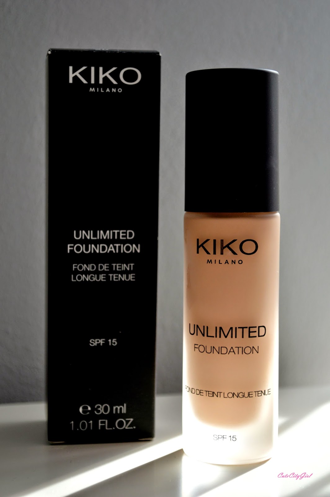 CuteCityGirl: Kiko - Unlimited Foundation "Cool Rose 20"