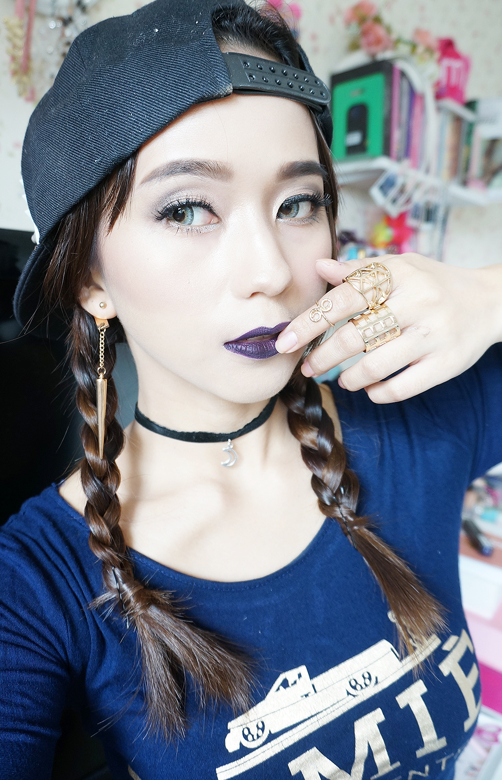 Edgy Punk Makeup Tutorial Sasyachi Beauty Diary