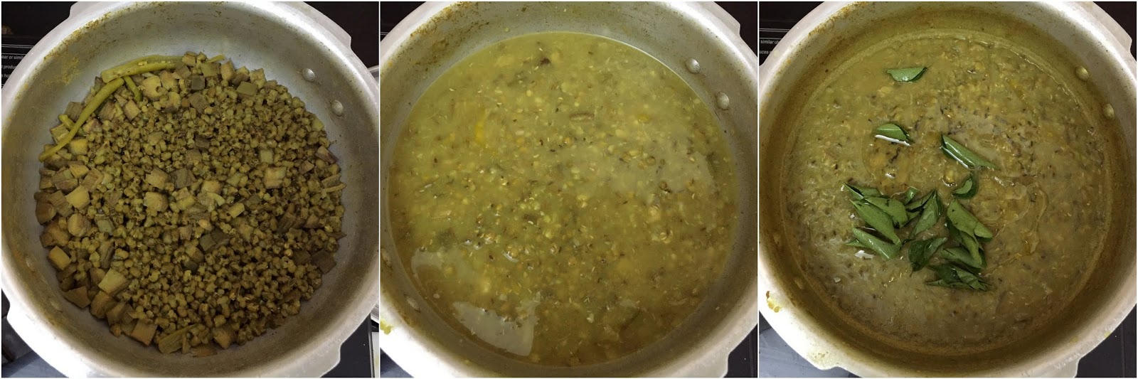 Indulge...: Kaya Cherupayar Puzhukku | Ethakka Cherupayar Curry ...