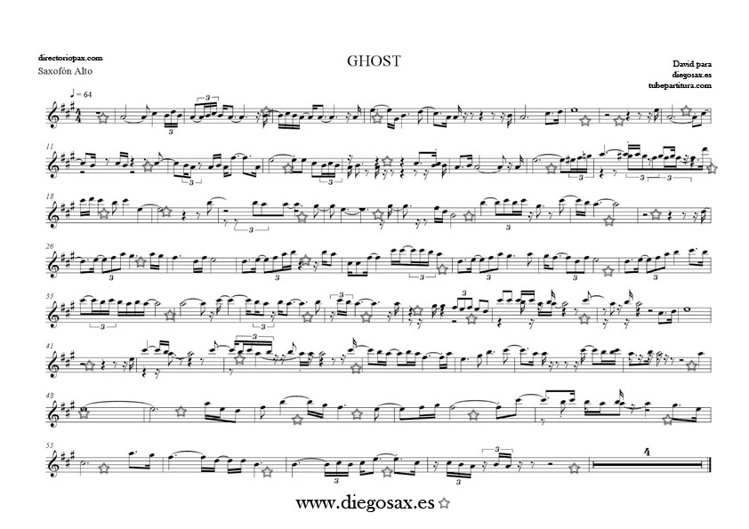 tubescore: Unchained Melody Alto Saxophone Sheet Music by Righteous ...