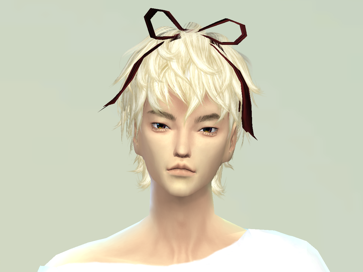 male ribbon set_남성 리본 세트 - SIMS4 marigold
