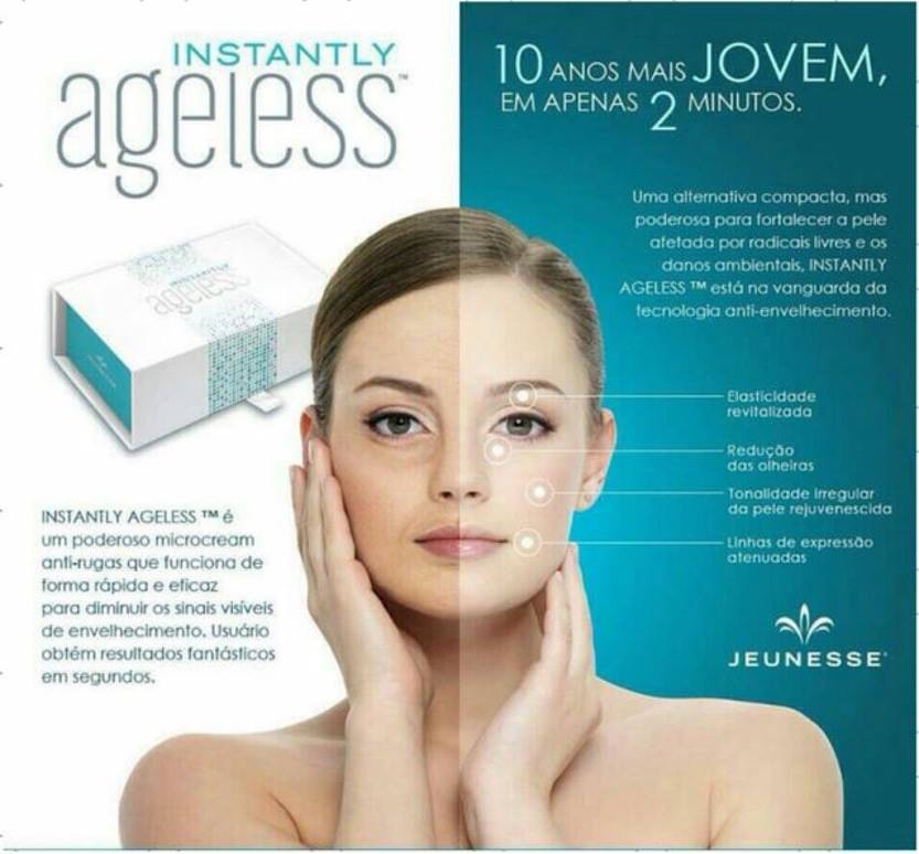 Instantly Ageless Jeunesse: Benefícios do Creme Instantly Ageless