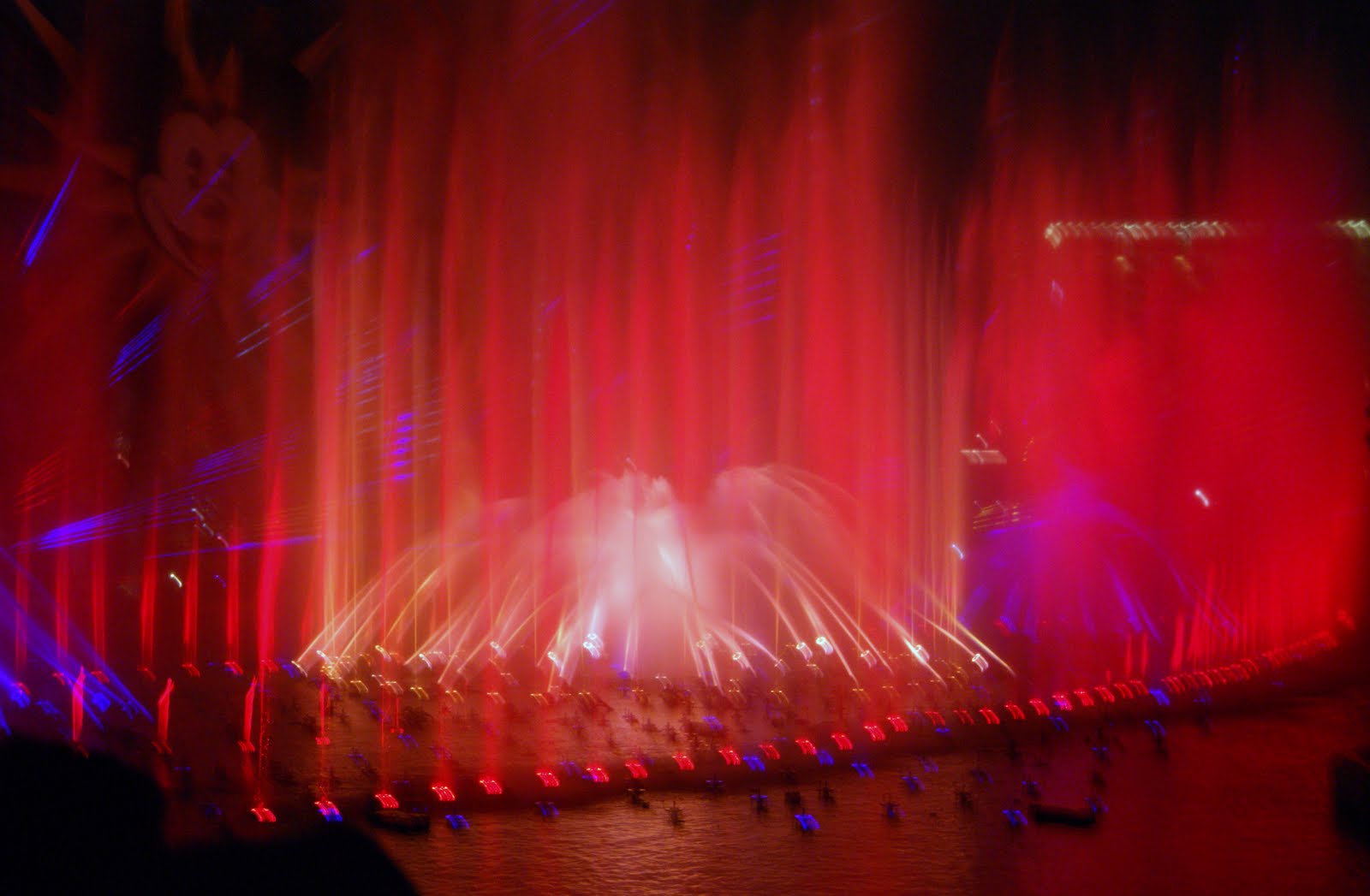 Artful Anthology: Day 21: Disney Water Show.