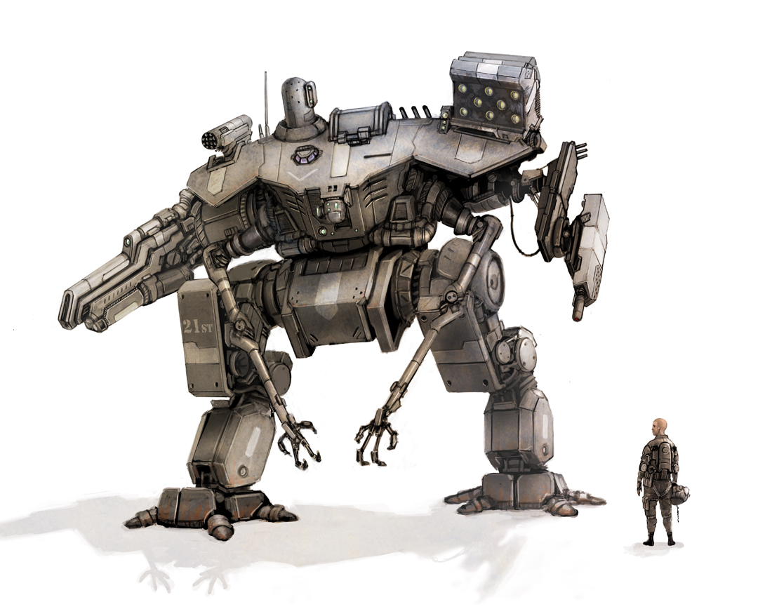 ACG 132 Photoshop - Electronic Paint: Kit Bashing- Creating, and ...