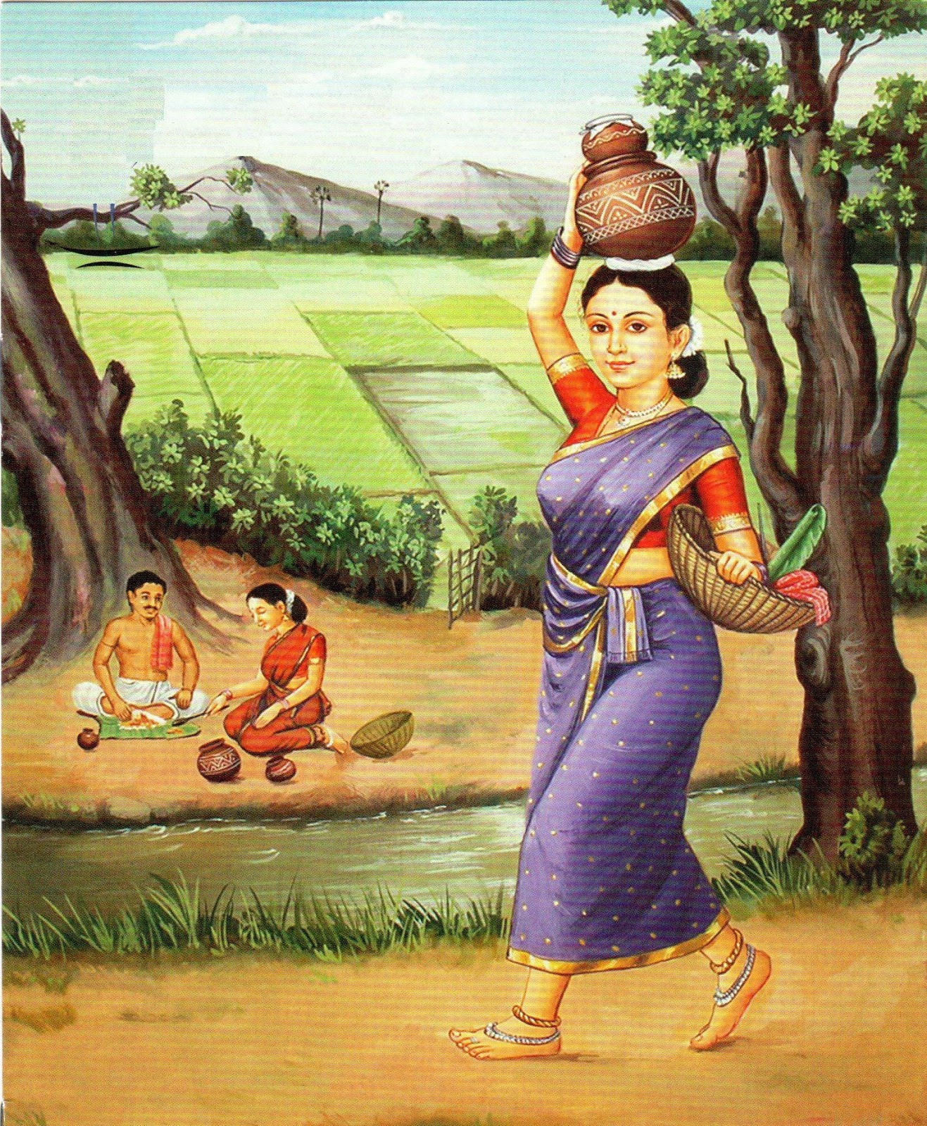 Shadanga of Indian painting