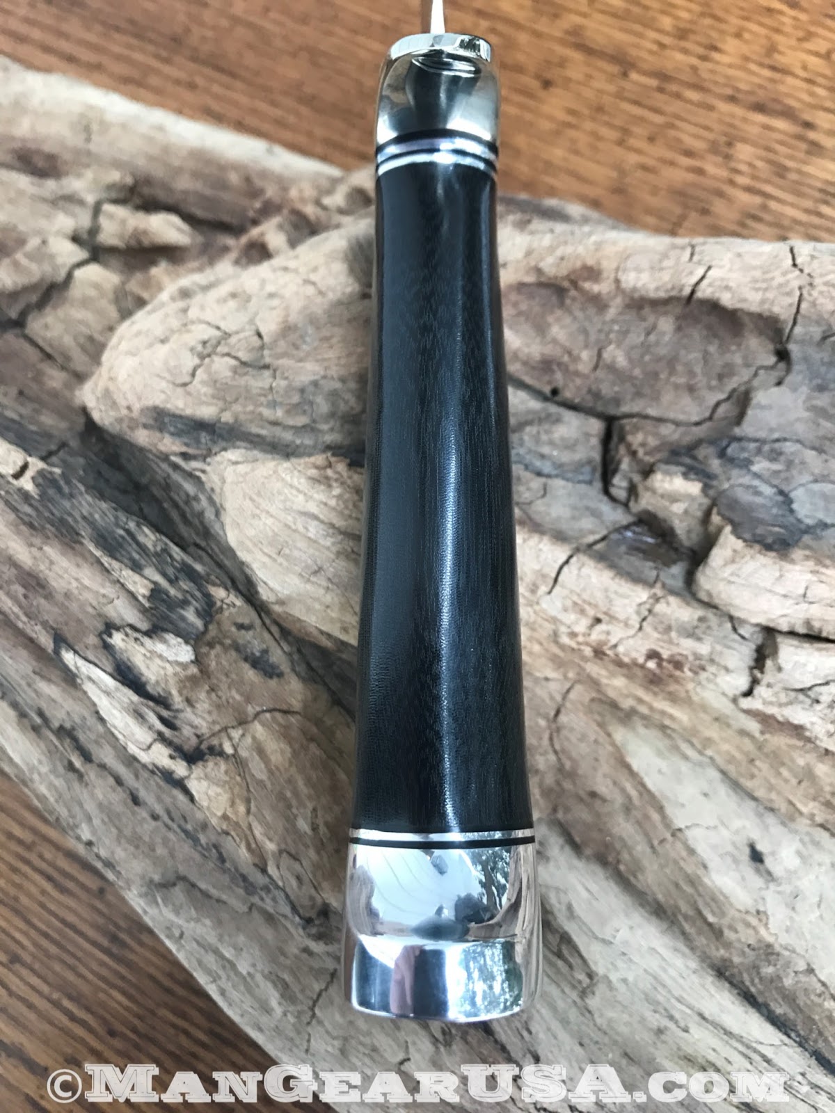 Man Gear: Randall Made Model 22 Outdoorsman Black Micarta