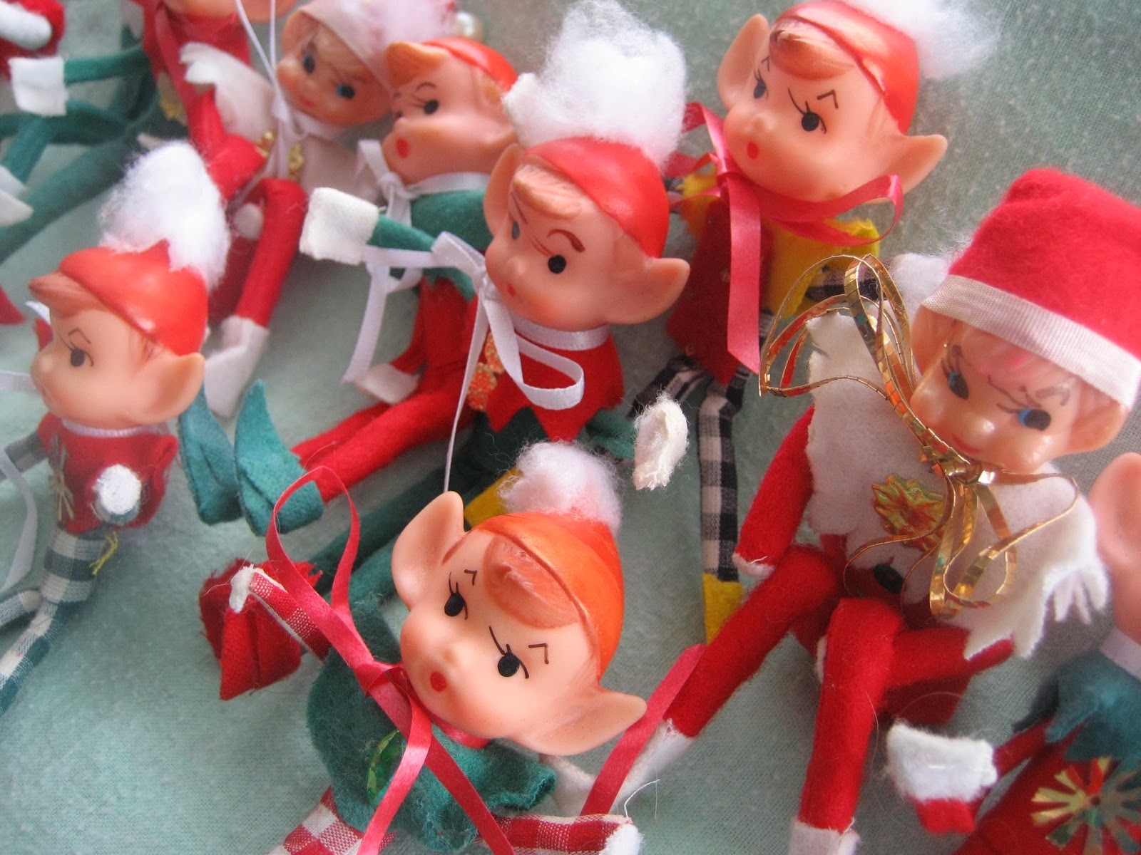 Vintage Christmas Elf