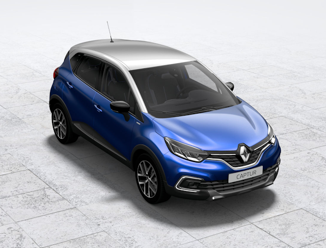 Renault Captur 1 Restylé (2017 à 2019) - Couleurs, code couleur