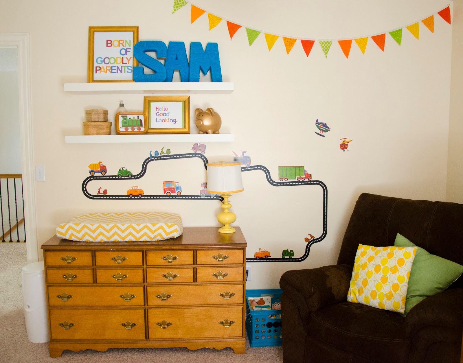 Smile Like You Mean it: Sam's Room Update