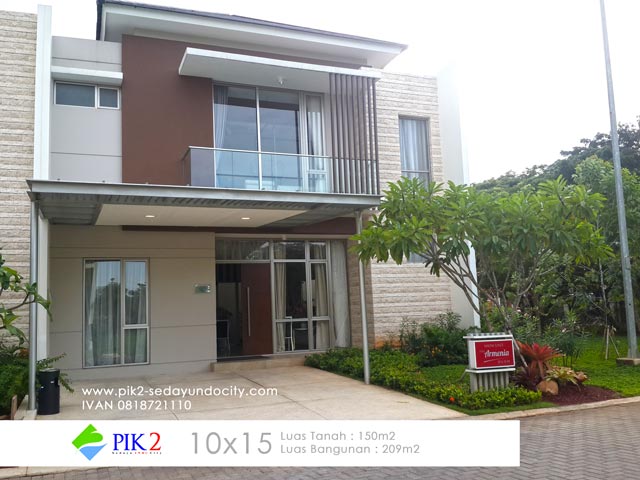 SHOW UNIT RUMAH PIK 2 TIPE 10X15 - PIK 2 AGUNG SEDAYU GROUP | PANTAI ...