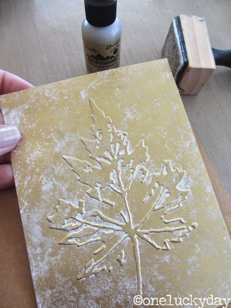 One Lucky Day: Layered Leaf Card