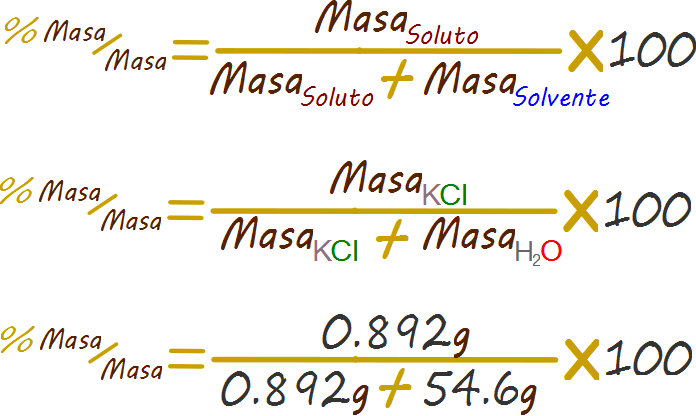 Ciencias de Joseleg: Porcentaje masa soluto/masa solución