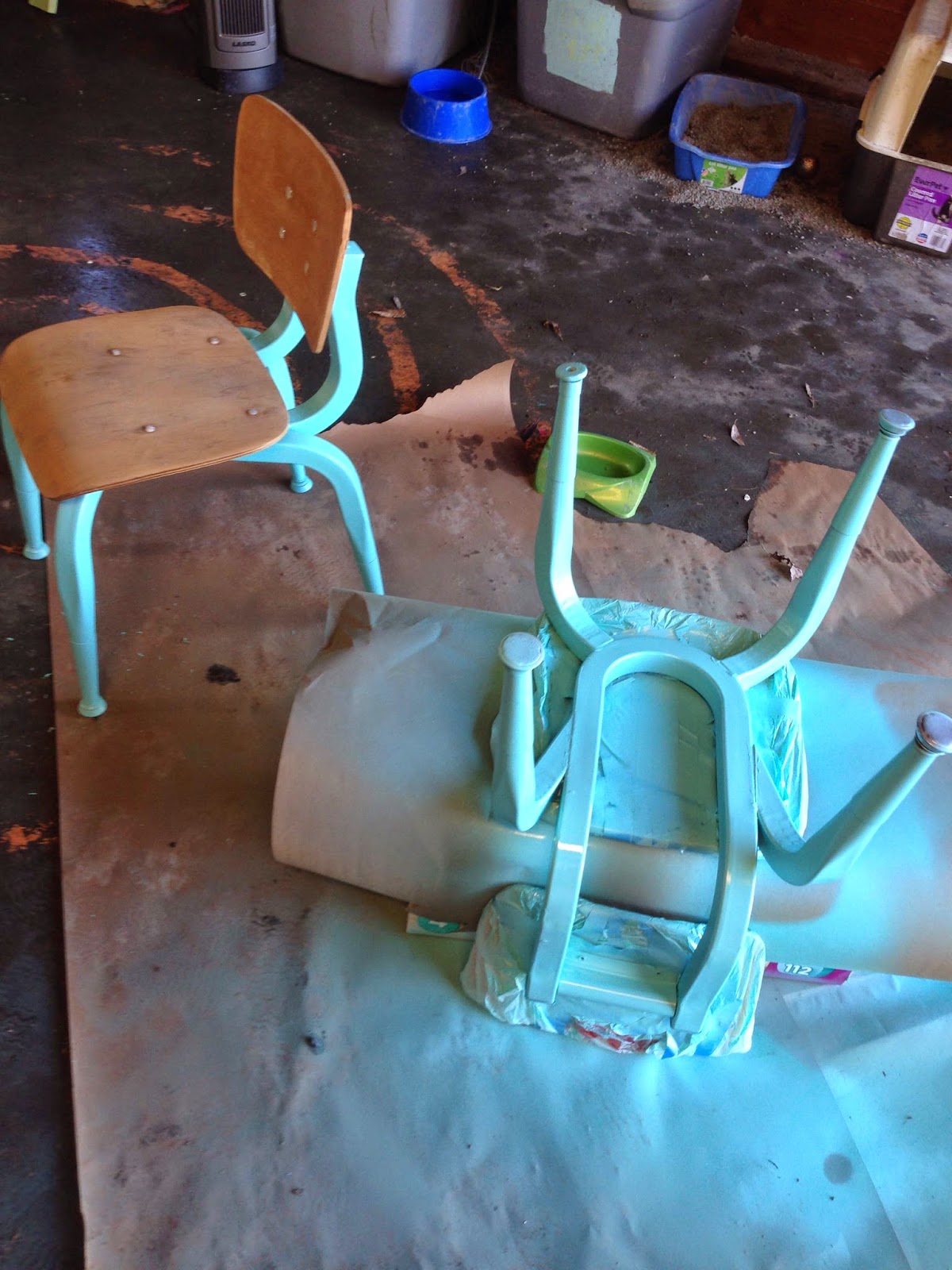 Show & Tell: Children's Junk Chair Rehab | The Dabbling Crafter