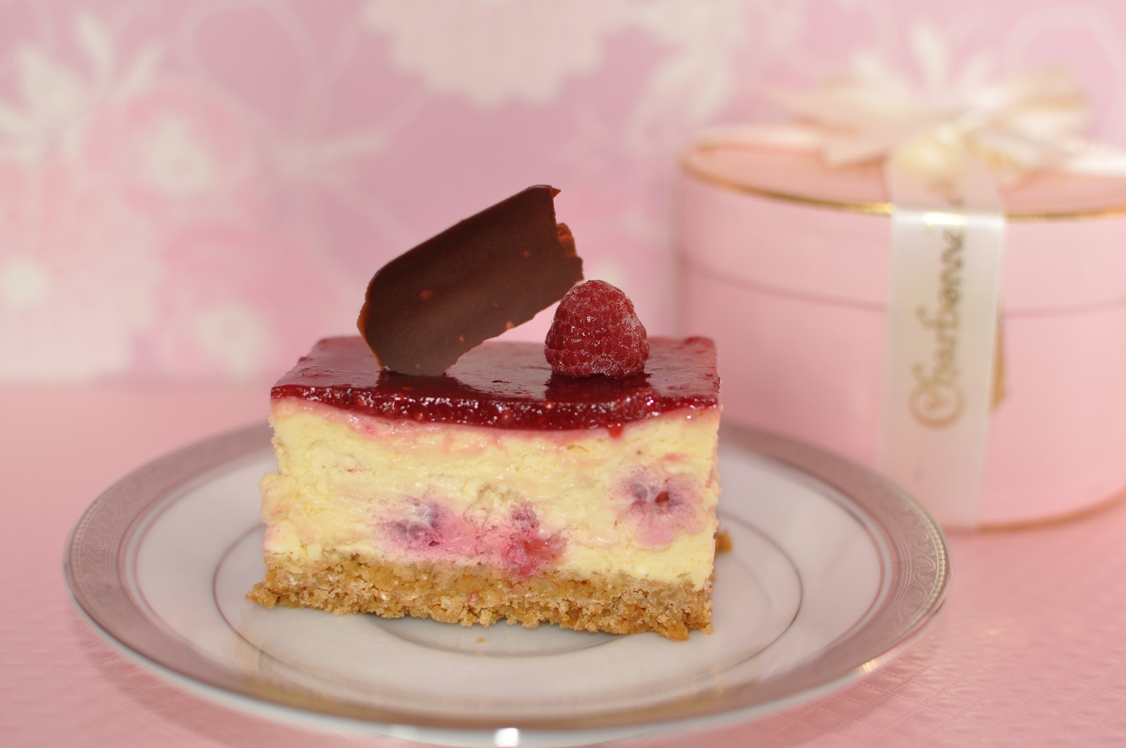 Sweet Pea Creations: Raspberry Cheesecake Delice
