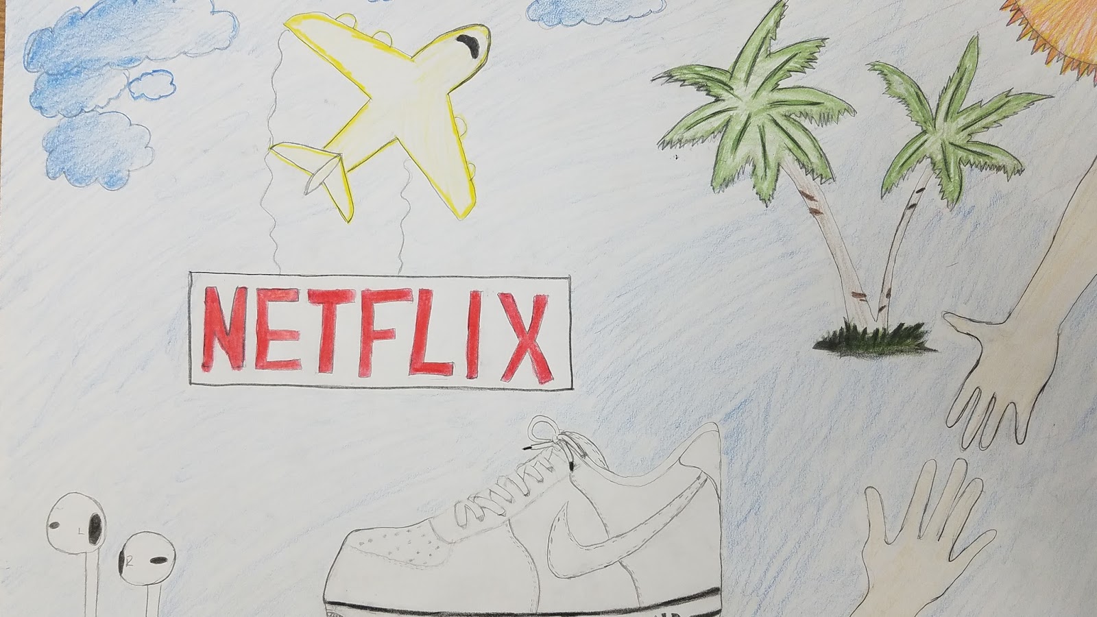 Jerdee's Art Classes: Drawing A | Shoe Drawings / Non Traditional Self ...