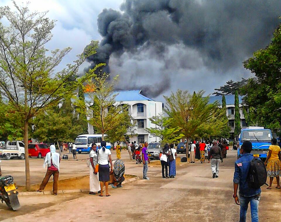 MOJA YA JENGO LA MABIBO HOSTEL JIJINI DAR LILIVYOSHIKA MOTO LEO ASUBUHI ...