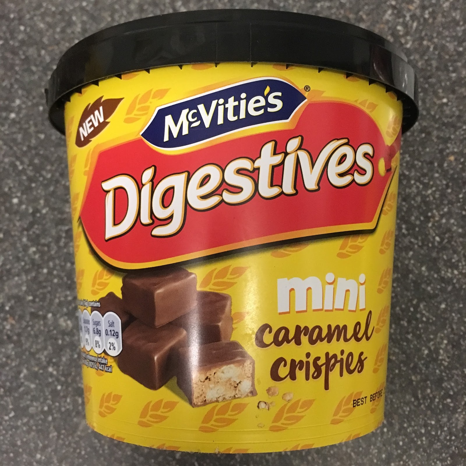 A Review A Day: Today's Review: McVitie's Digestives Mini Caramel Crispies