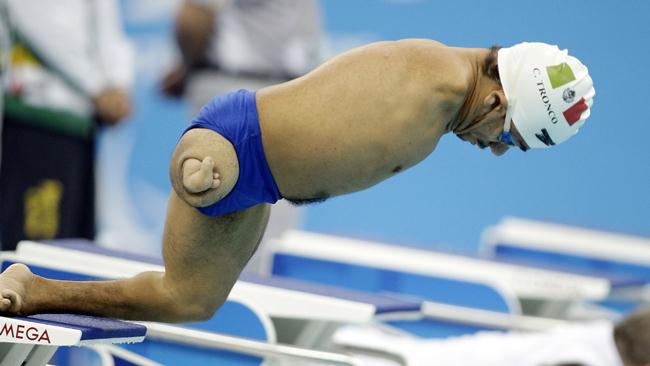 Clases de natación paralímpica ~ Juegos Olímpicos Río 2016