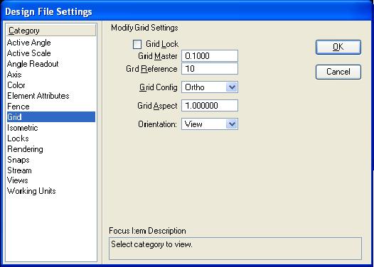 Microstation Setting - Engineering Softwares