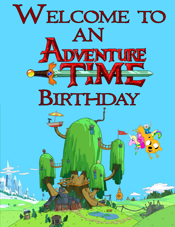 Clickable Party: Adventure Time! Free Printable Party
