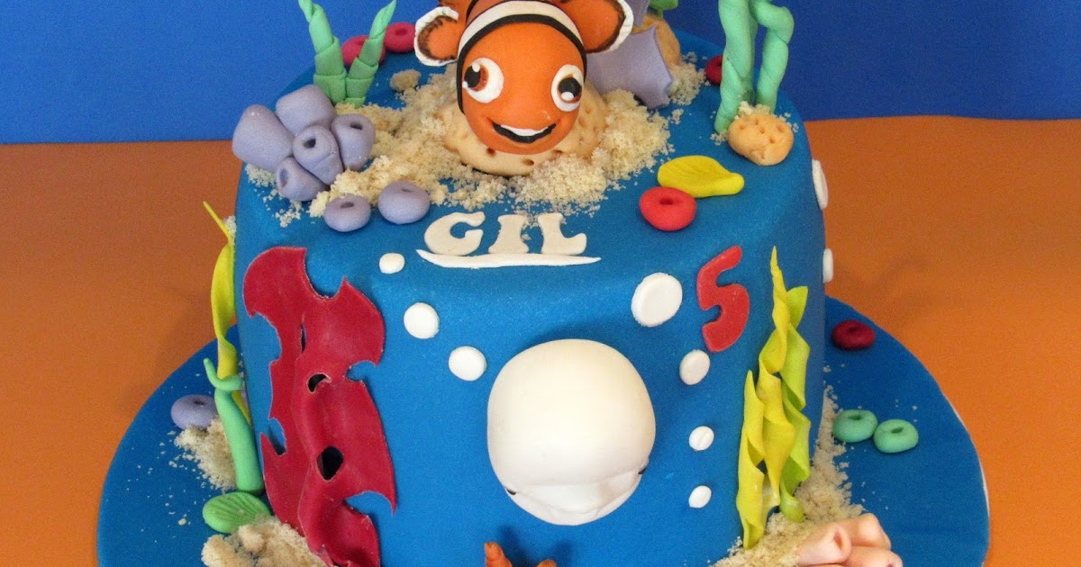 Carla Moreira - Cake Designer: Bolo Nemo