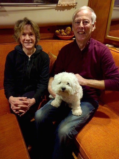 Joy Bergmann: Docked at the 79th Street Boat Basin in the Deep Freeze ...