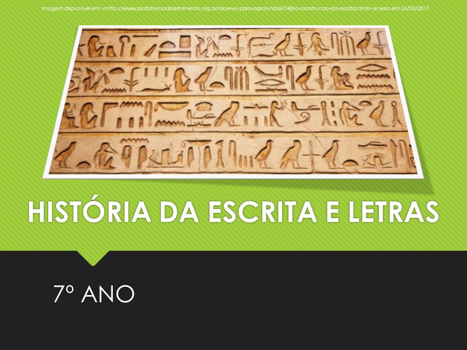 Art&duc: História da Escrita e Letras