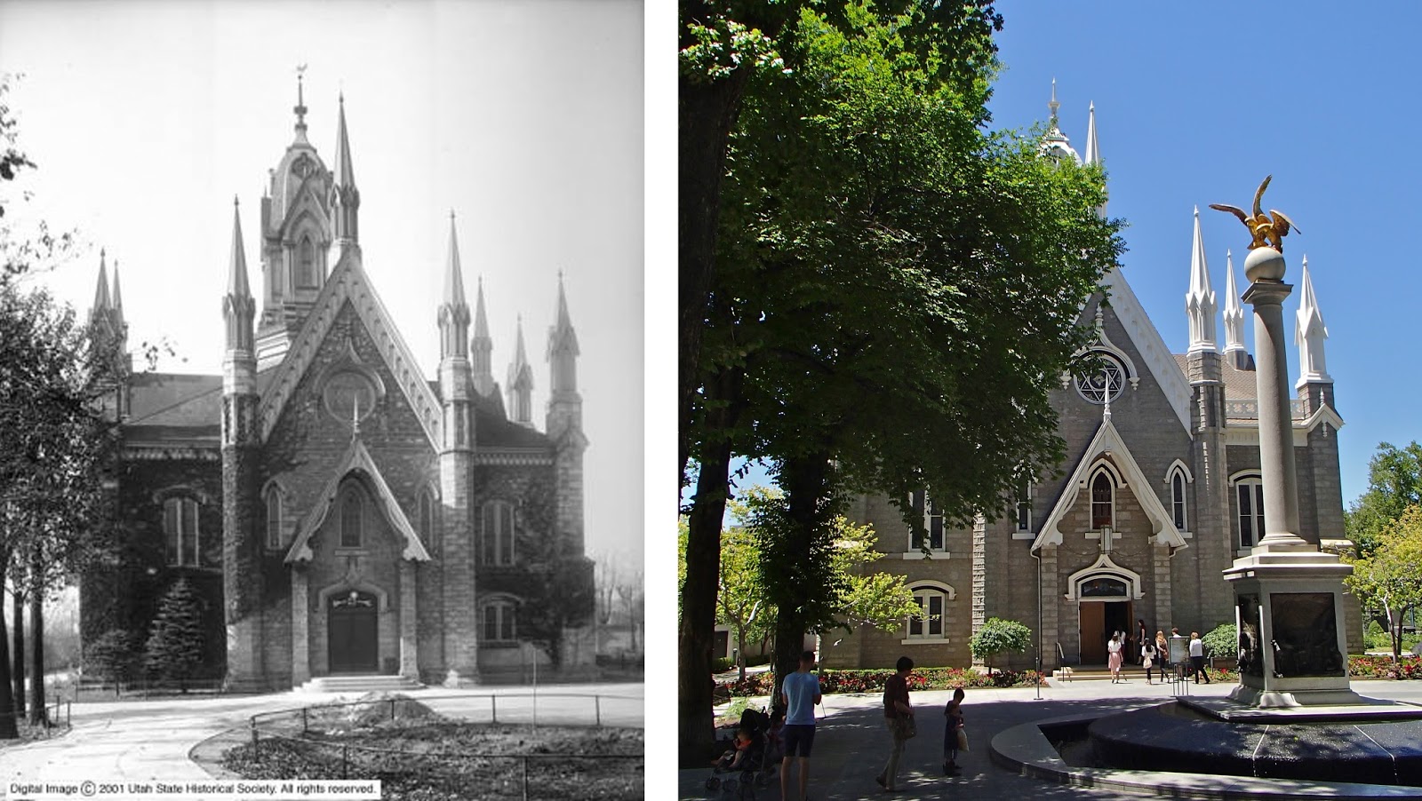 Utah's Present History: Salt Lake Assembly Hall at Temple Square