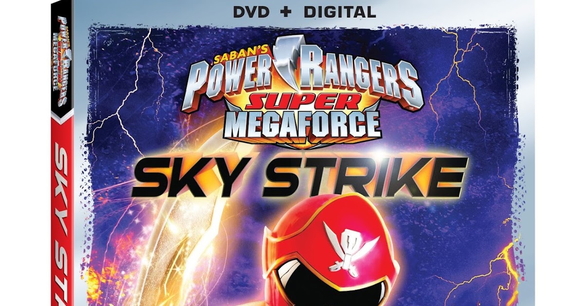 DVD Review - Power Rangers Super Megaforce: Sky Strike - Ramblings of a ...