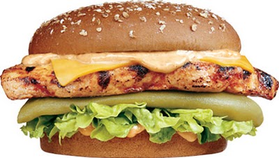 Jackpot Daddy: Carl's Jr. Santa Fe Chicken Sandwich