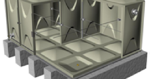 WATER TANK: GRP TANK Drawing For 36Ton-4x6x1.5MH