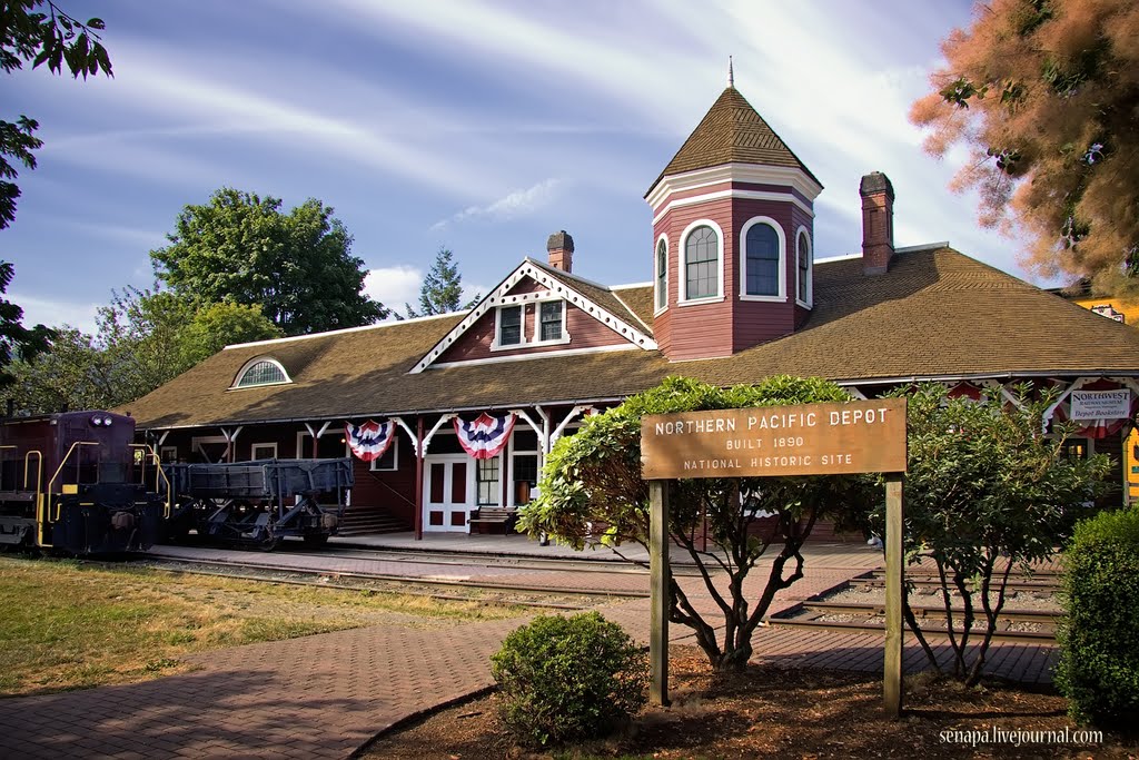 Loving Washington State: Northwest Railway Museum, Snoqualmie, WA
