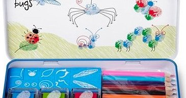 The Playful Otter: Finger Printing Bugs Art Set