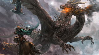 Dragon, Fantasy, Battle, 4K, #4.986 Wallpaper iPhone Phone