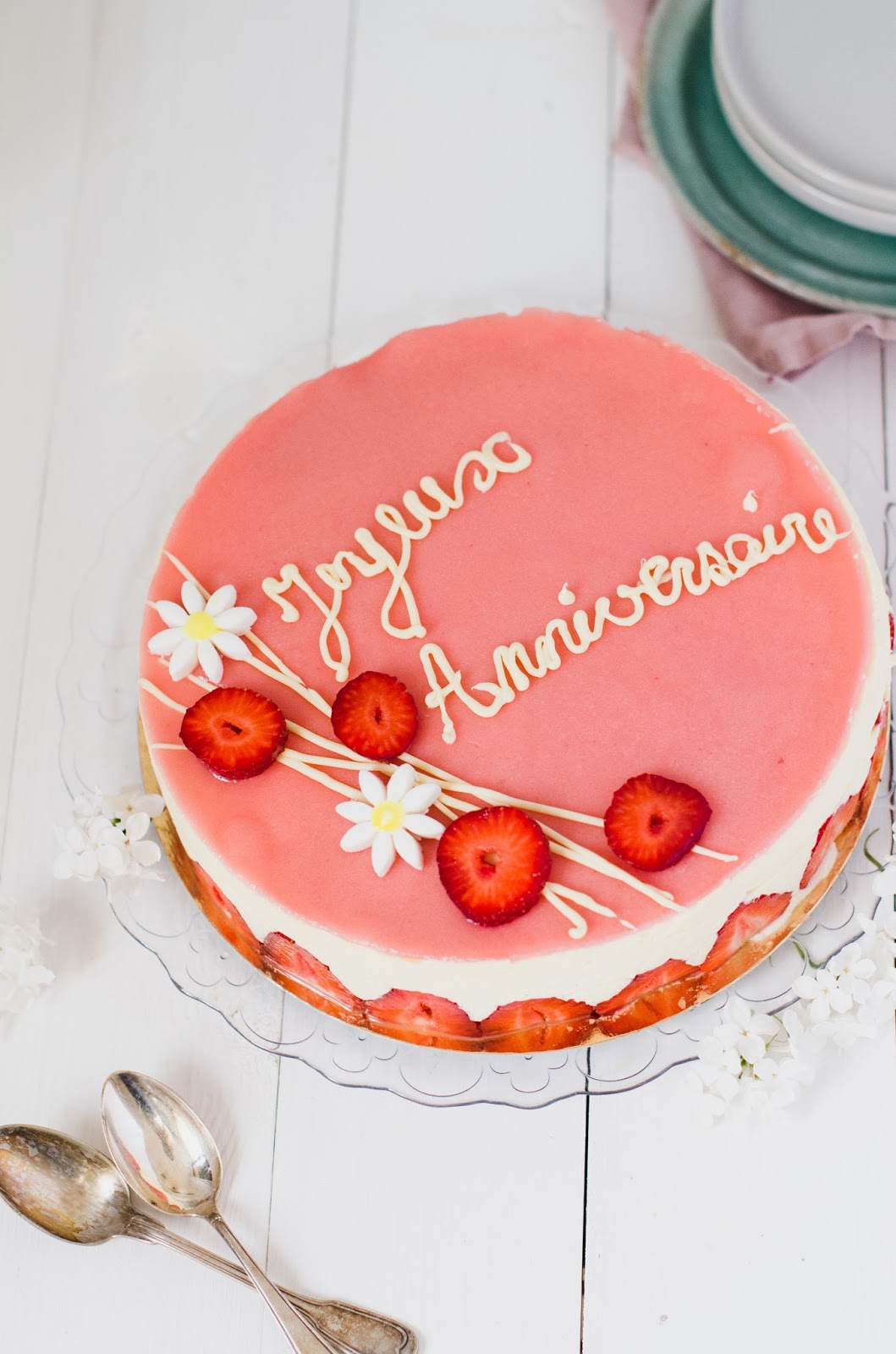 Le Fraisier classique - Cerise et Praline