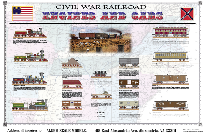 USMRR Aquia Line and other Model Railroad Adventures: Confederate Rails ...